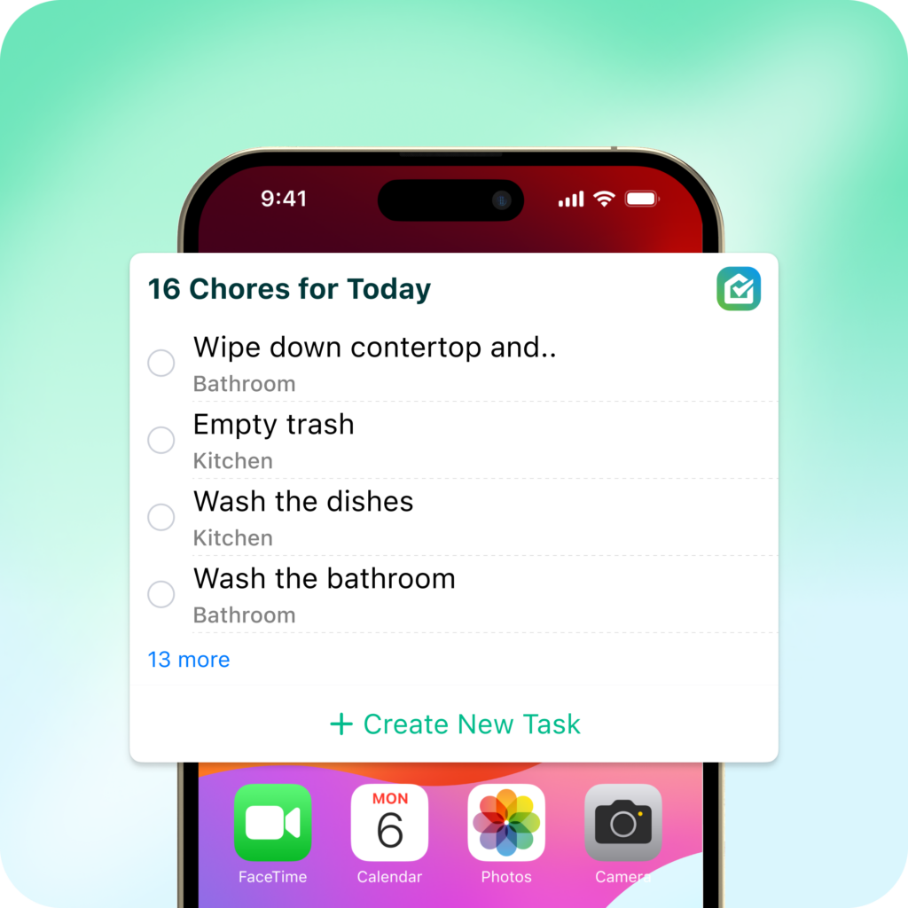 House Chores Cleaning Schedule App - Home Tasker